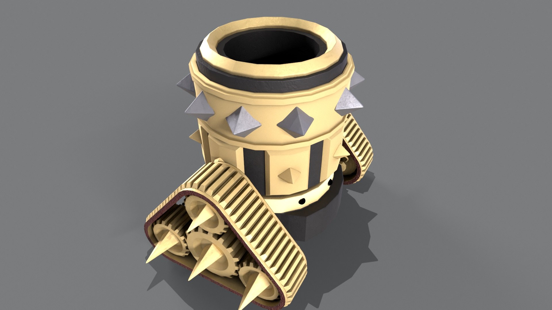 Mortar 3D Model - TurboSquid 2181387