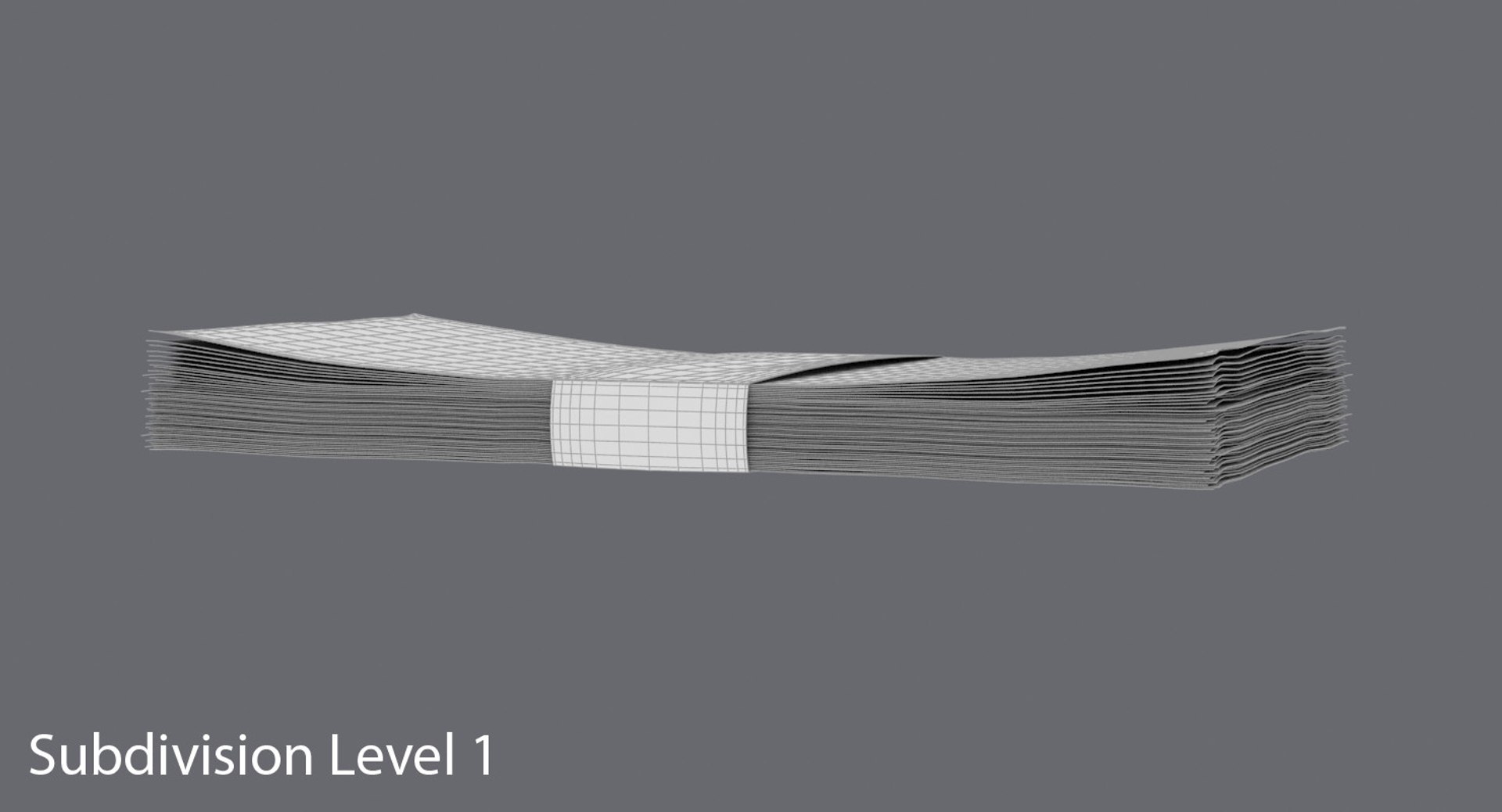 3D 50-pound-note---stack Model | 1145029 | TurboSquid