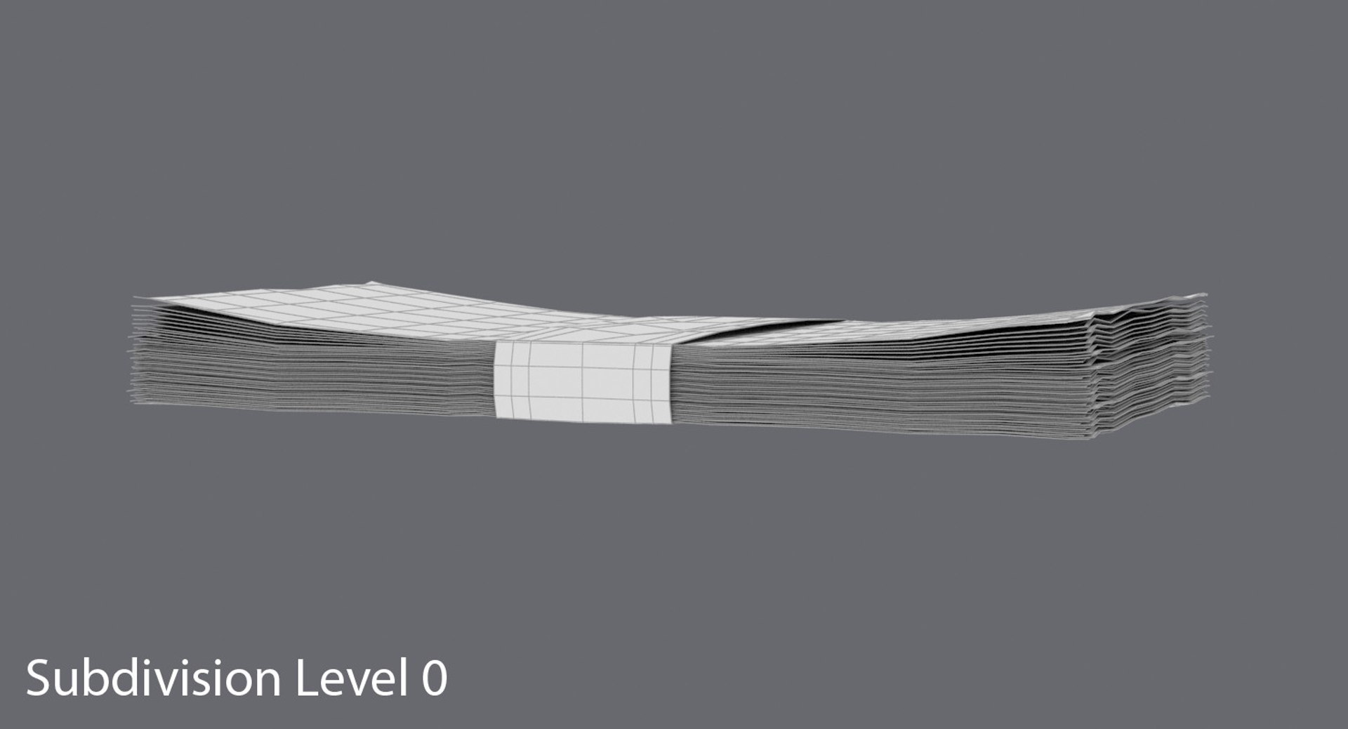 3D 50-pound-note---stack Model | 1145029 | TurboSquid