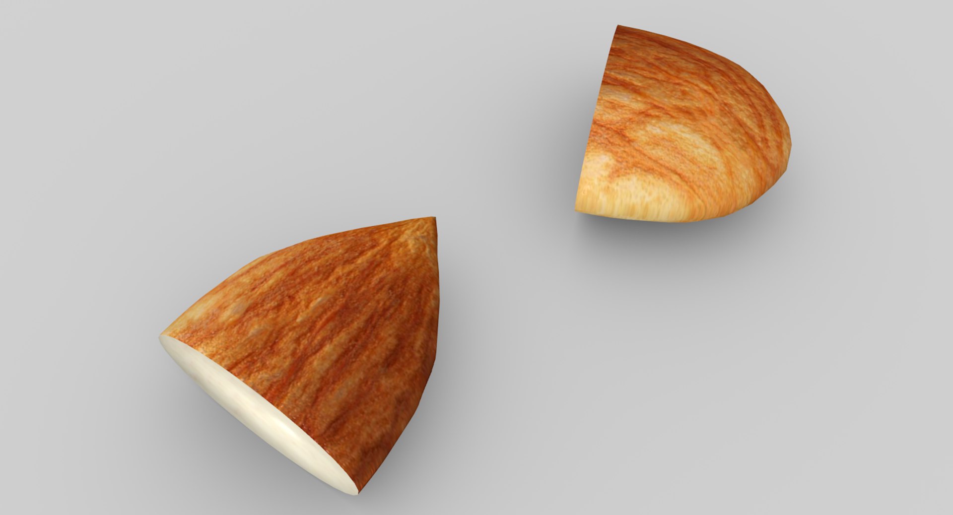 3D almond games fruit model - TurboSquid 1412907