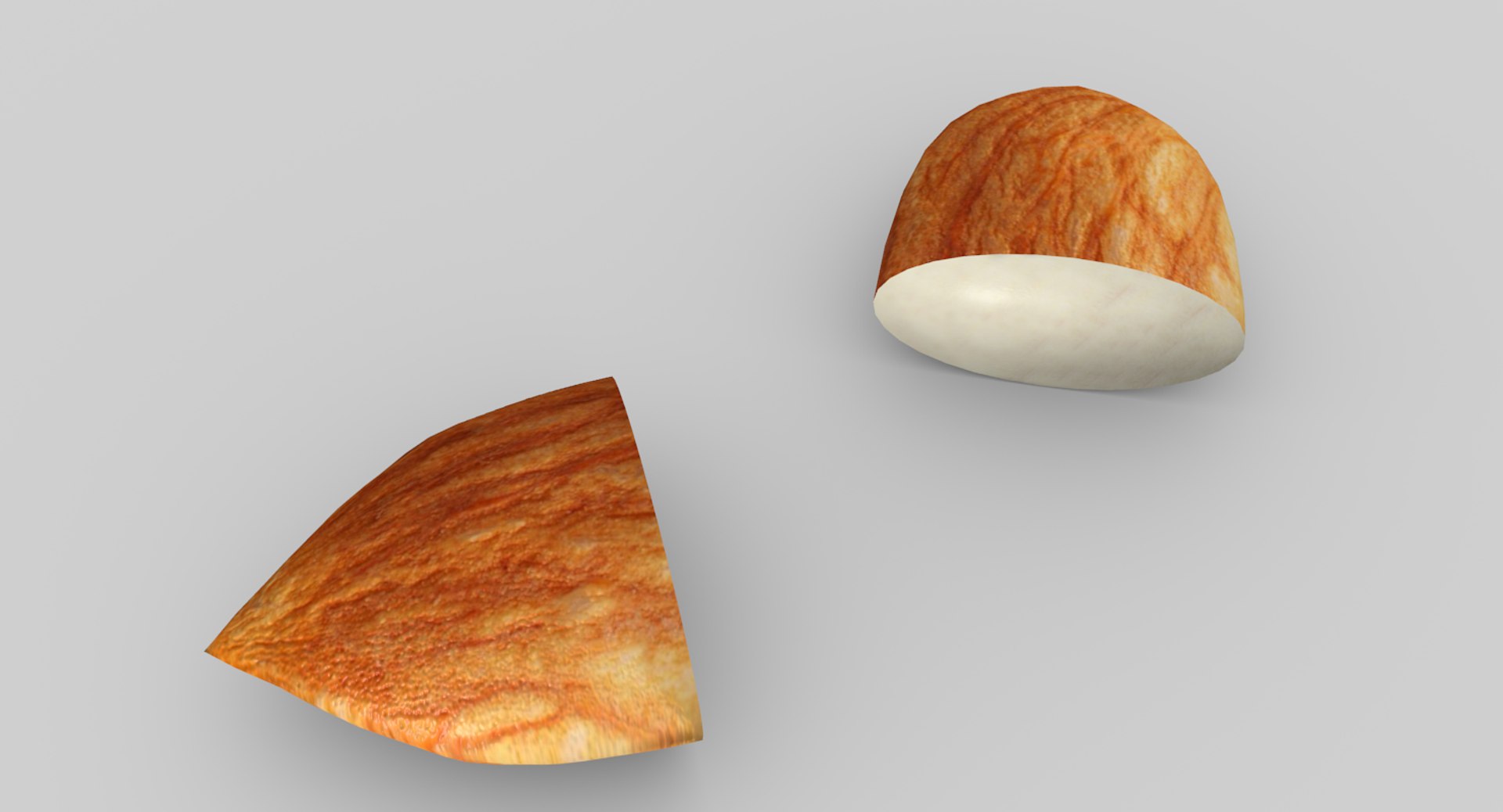 3D almond games fruit model - TurboSquid 1412907