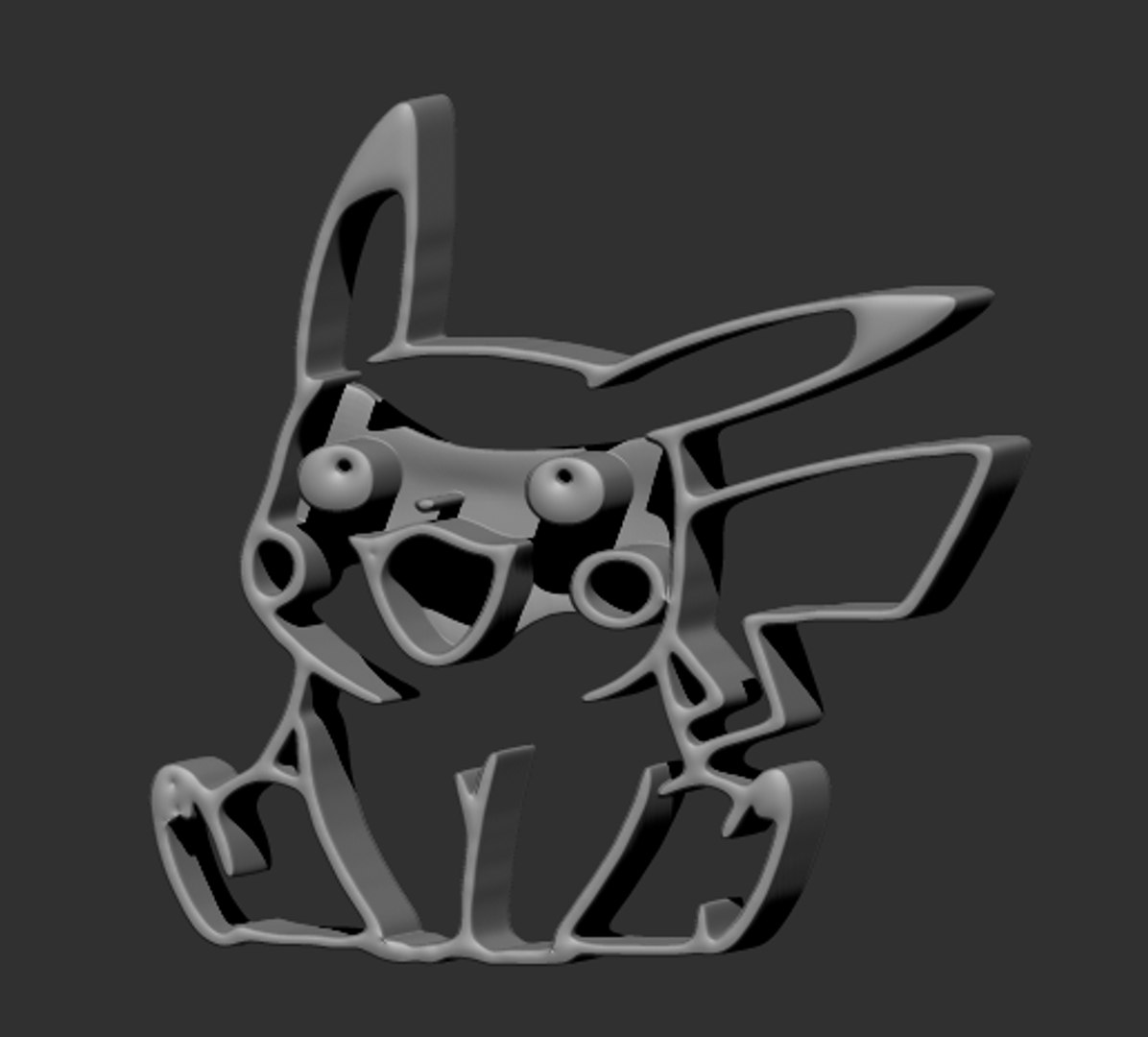 3D cookie cutters pokemon - TurboSquid 1358521