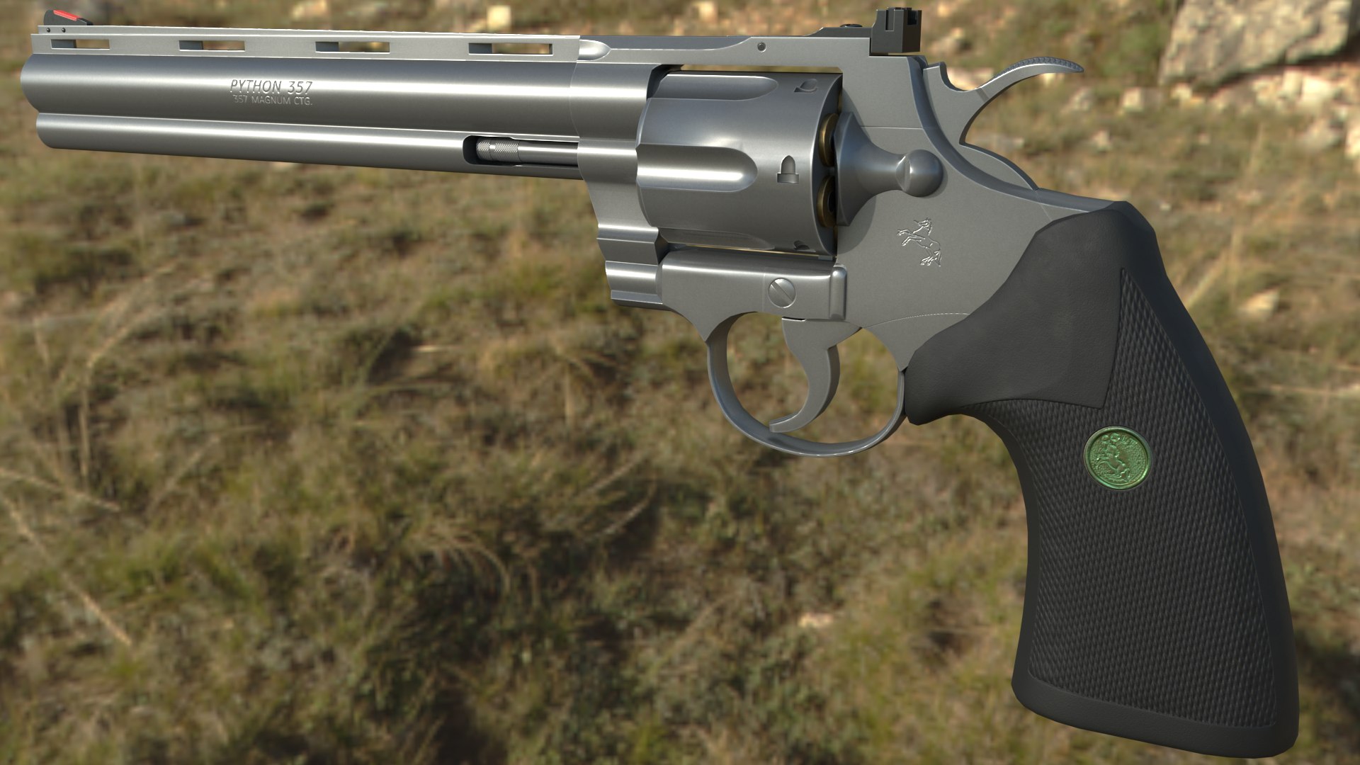 Modular Colt Python 3D - TurboSquid 1440016