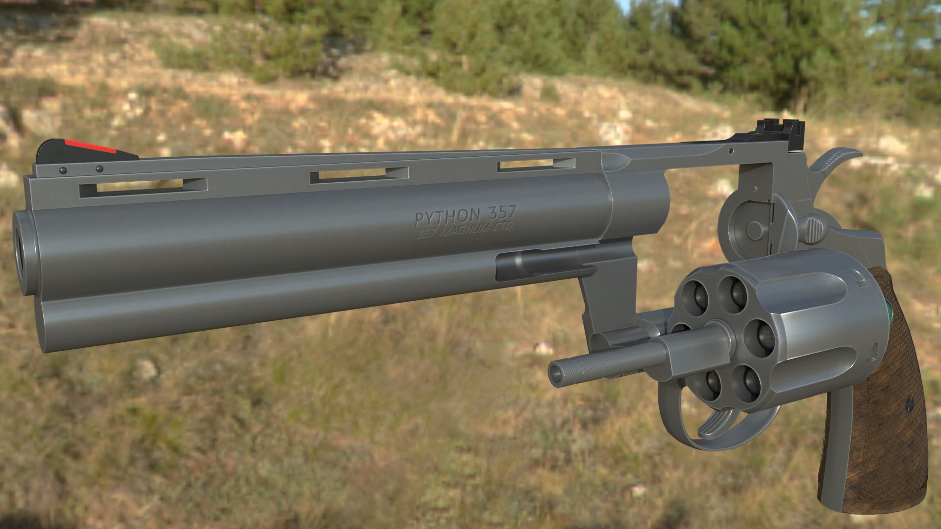 Modular Colt Python 3D - TurboSquid 1440016