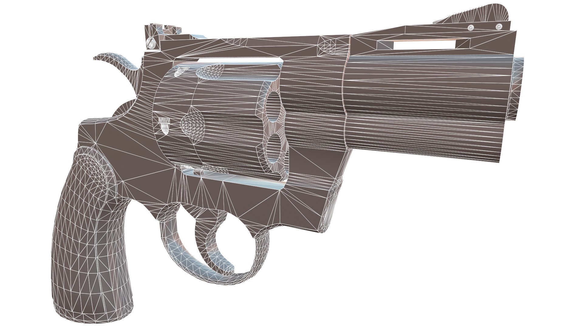 Modular colt python 3D - TurboSquid 1440016