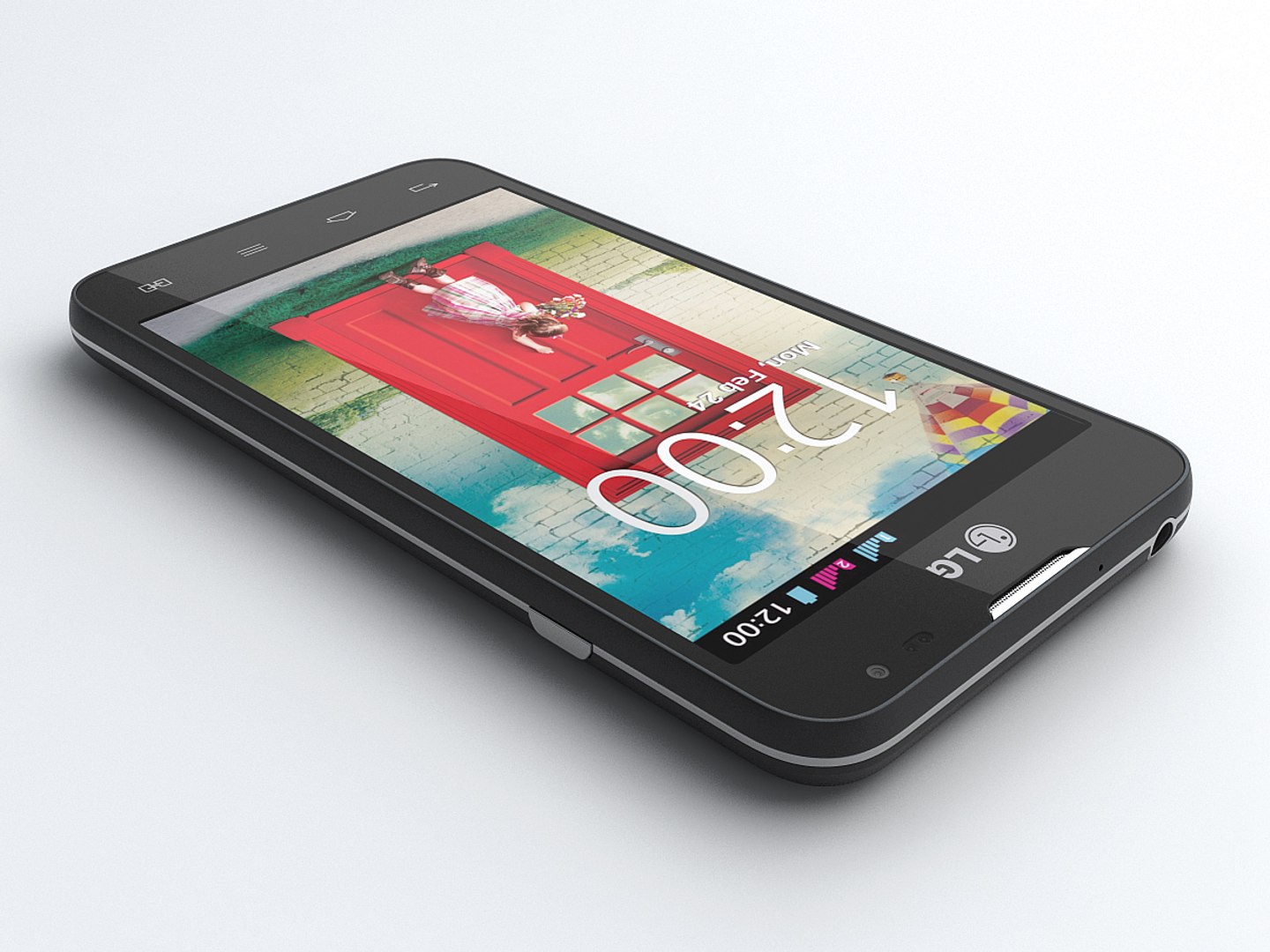 3d Model Lg L65 Dual D285
