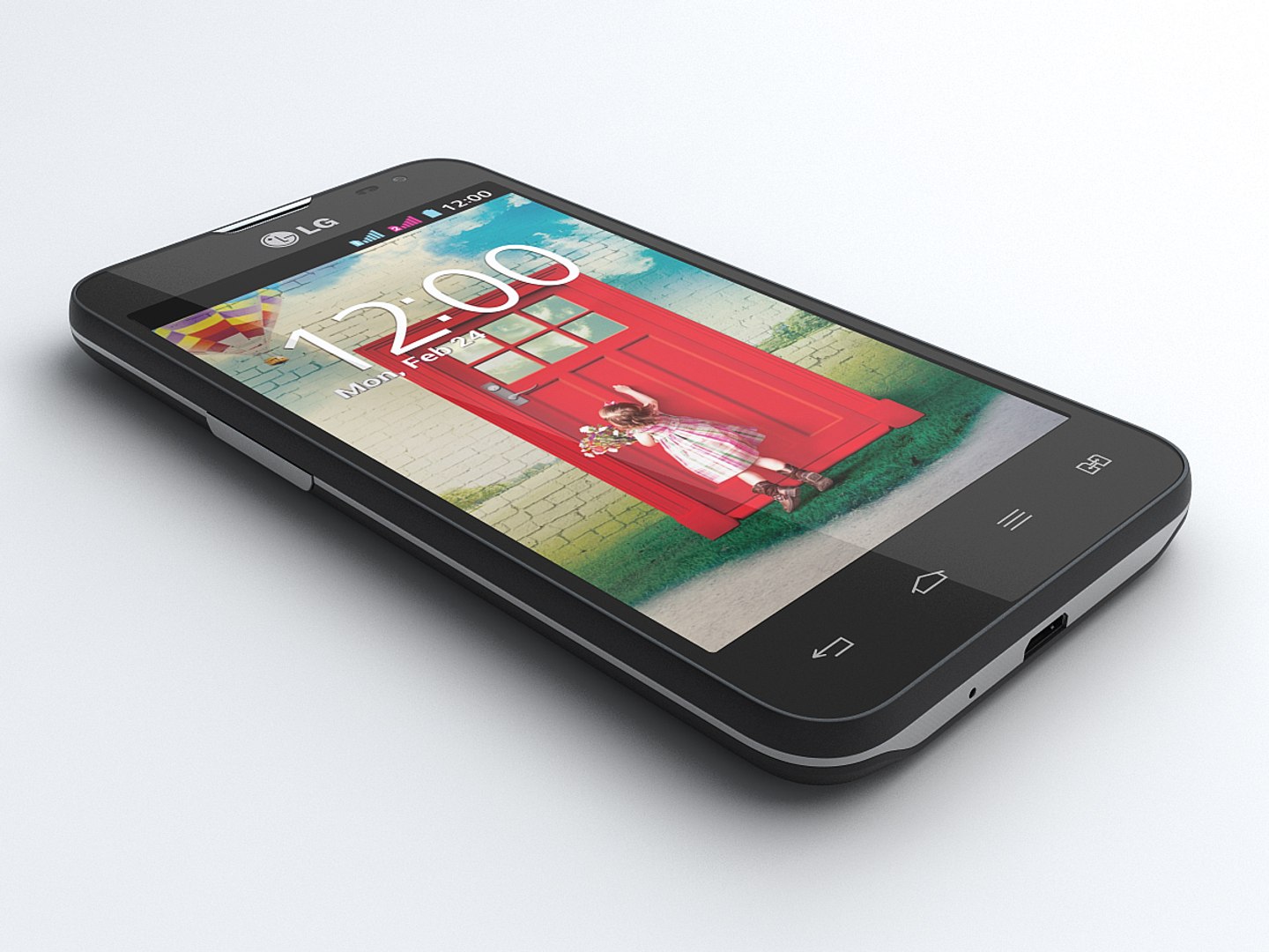 3d Model Lg L65 Dual D285