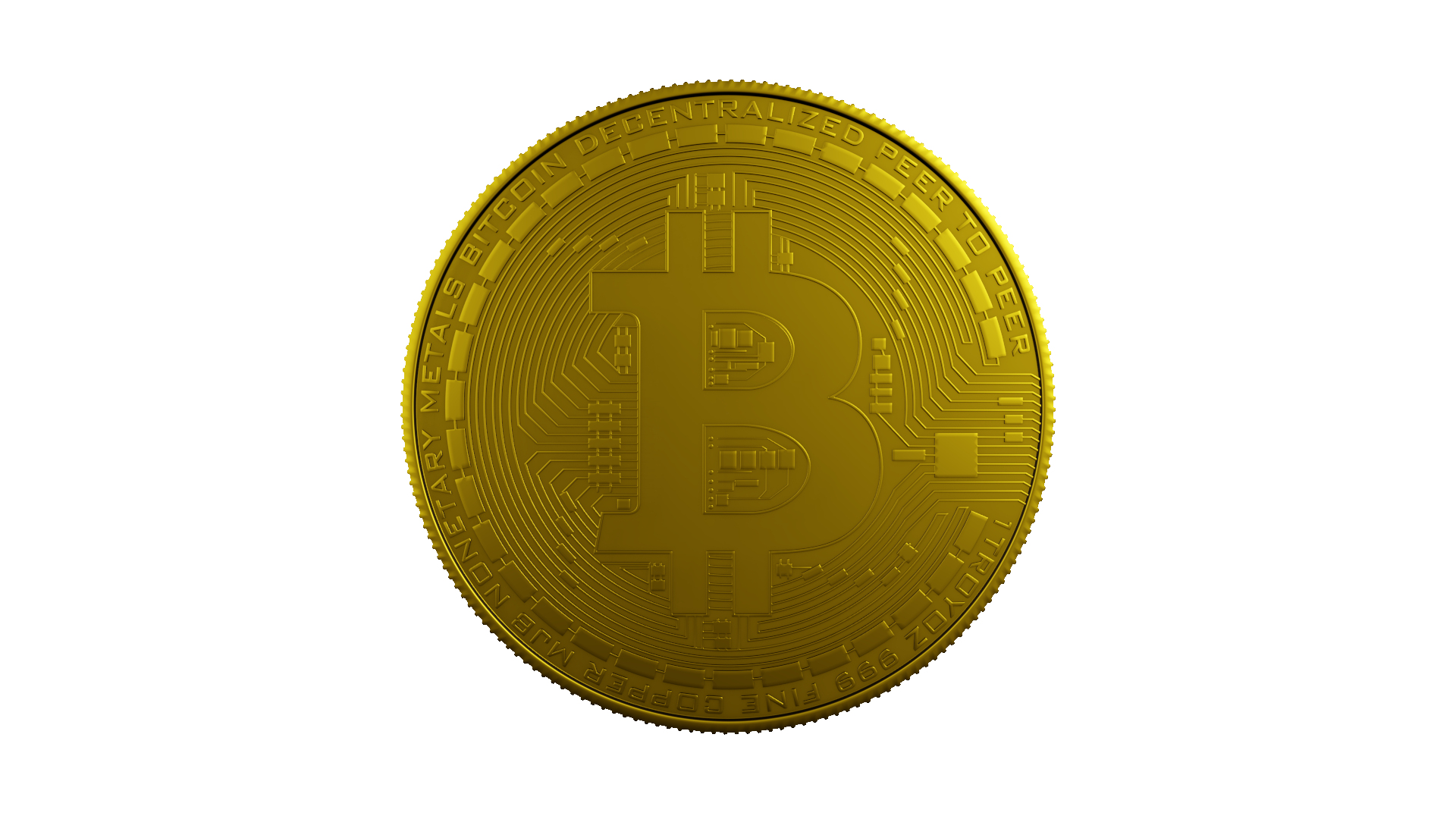 Bitcoin 3D Model - TurboSquid 1872132