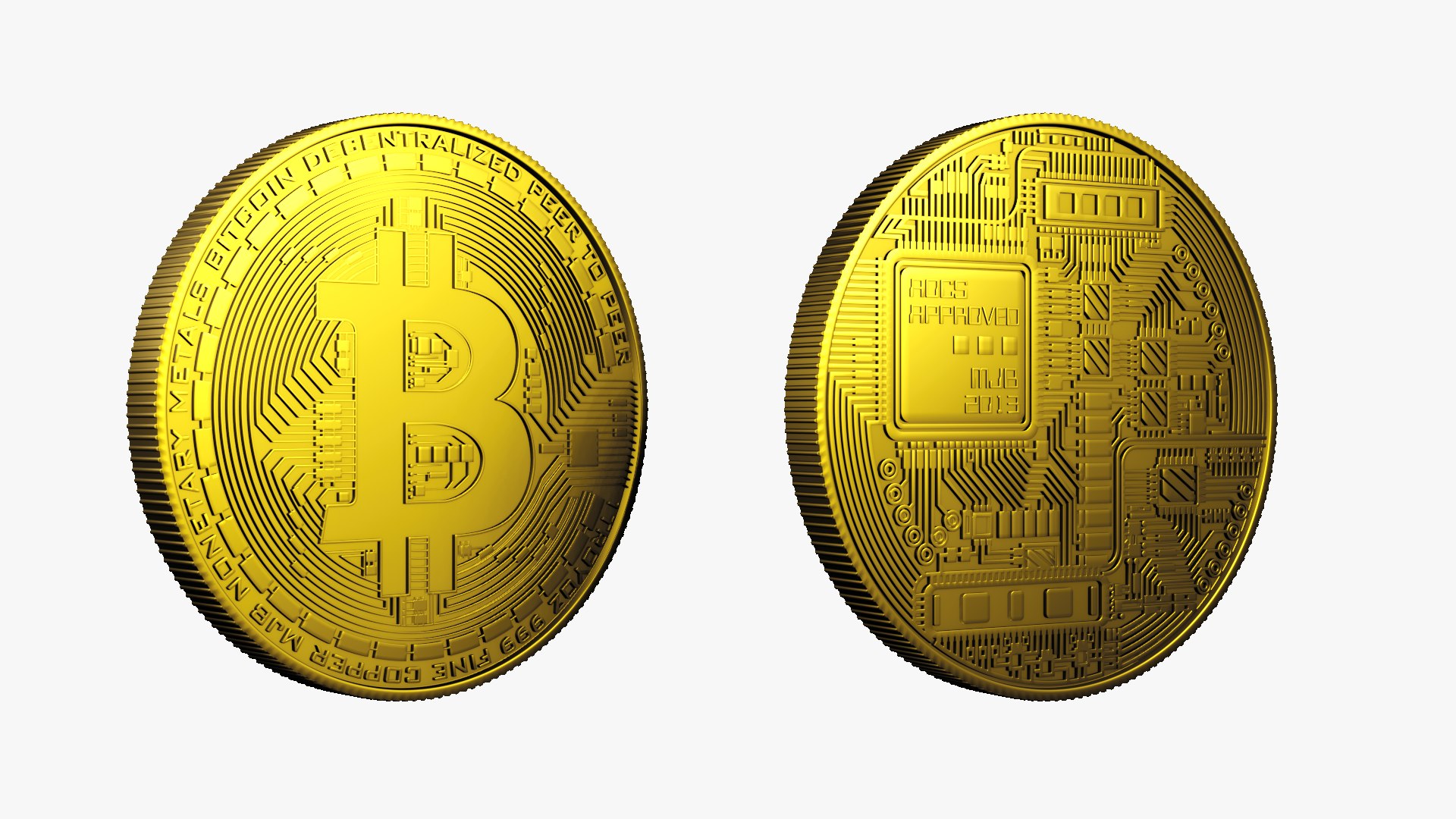 Bitcoin 3D Model - TurboSquid 1872132