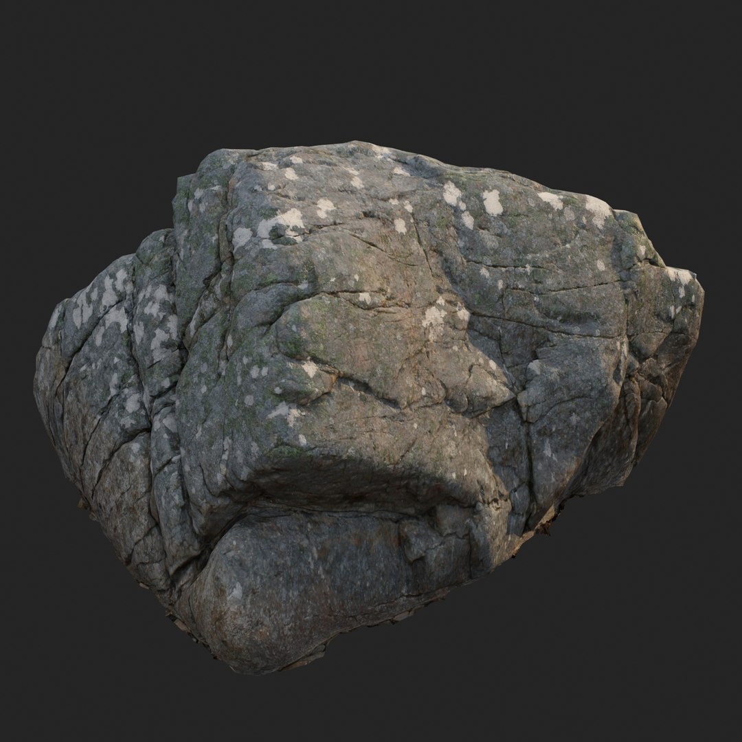 3D scanned nature stone 025 - TurboSquid 1218504