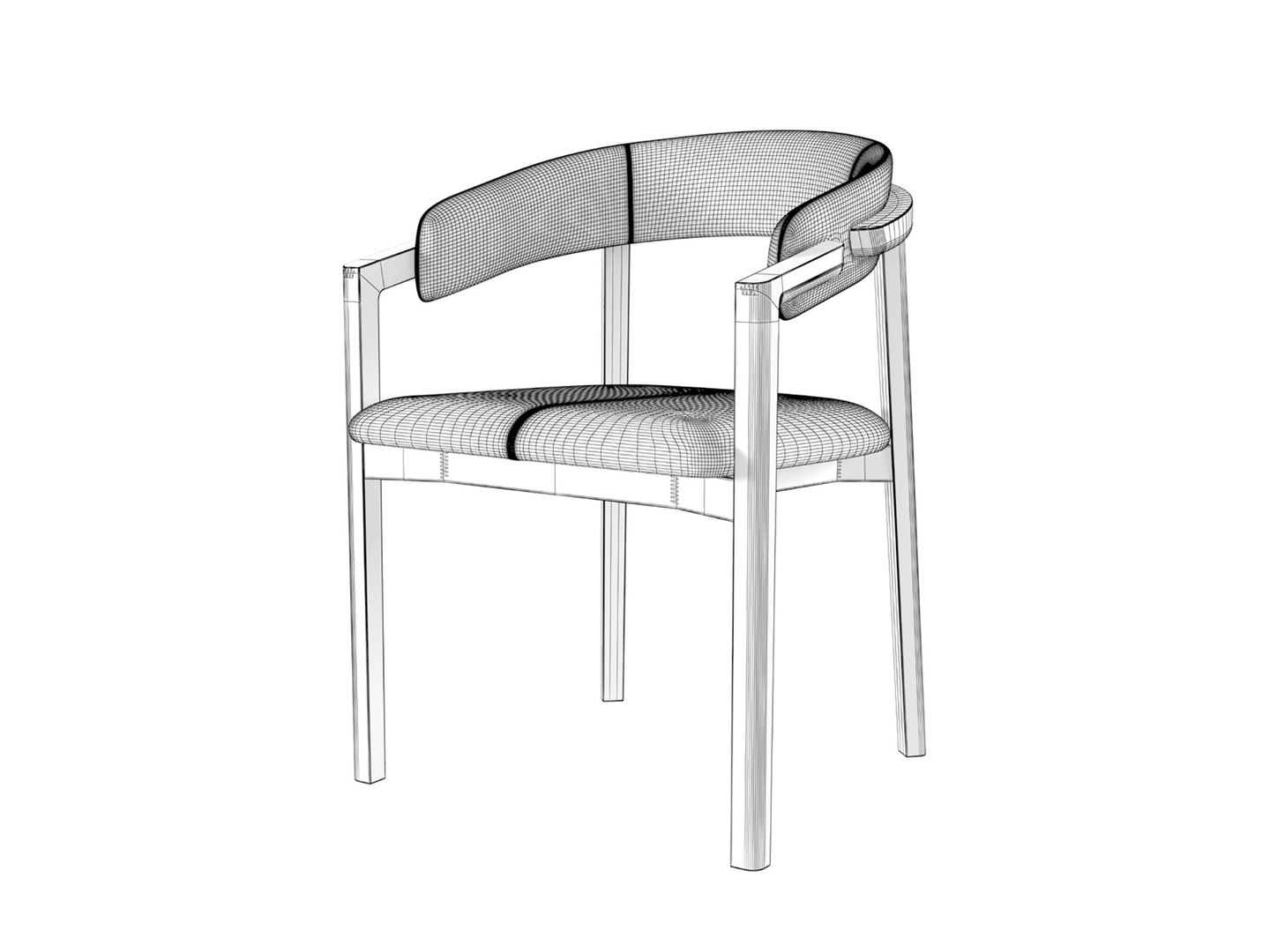 Aima Chair 3D Model - TurboSquid 2155056