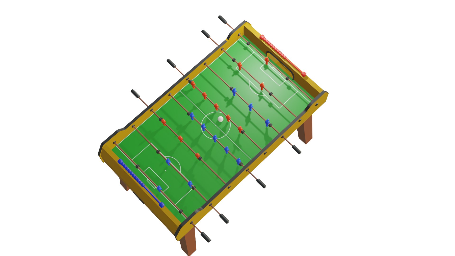 Table Football 3D Model - TurboSquid 1911143