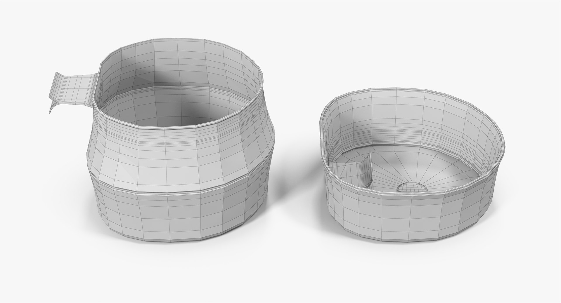 3D model folding cup large - - TurboSquid 1193258