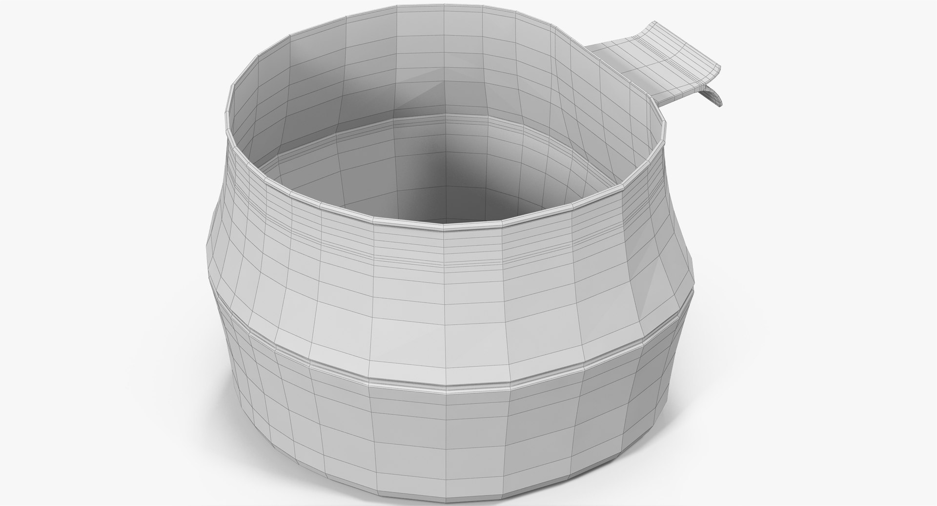 3D model folding cup large - - TurboSquid 1193258