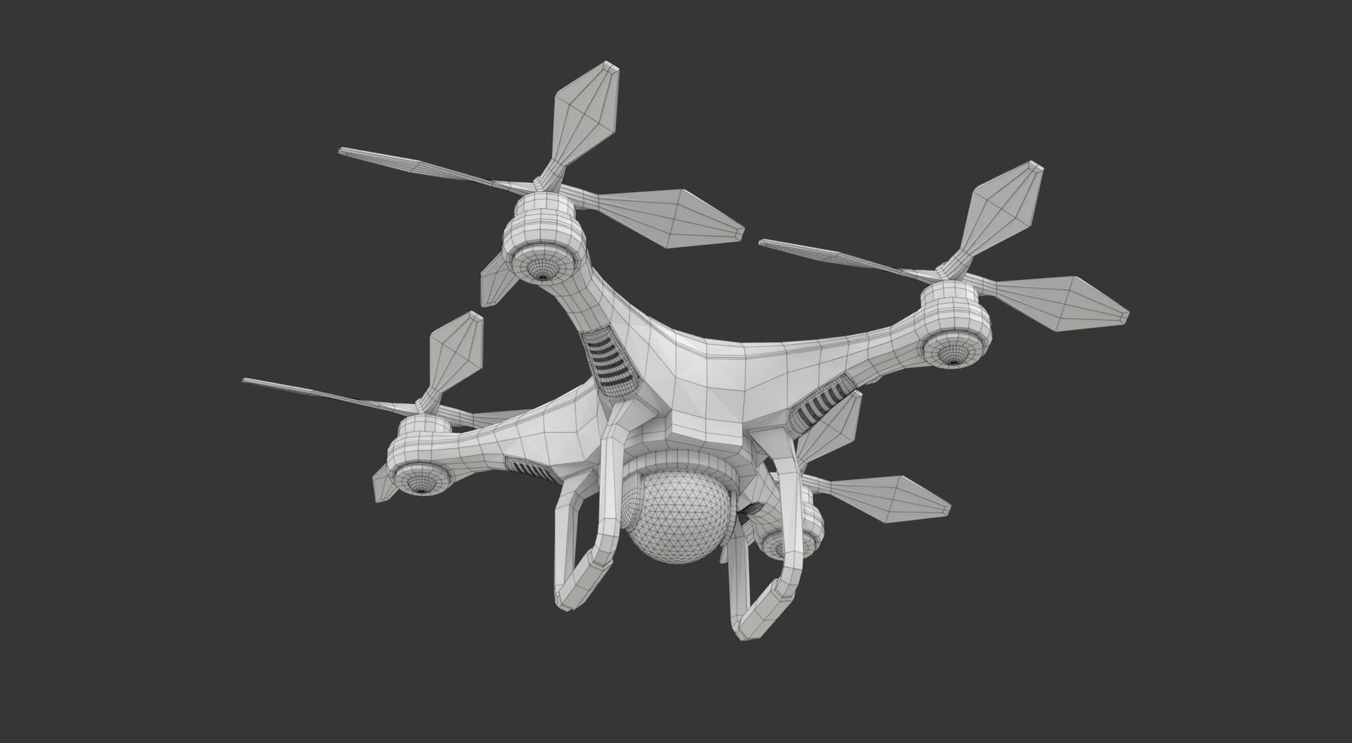 Flying Drone Animation 3D - TurboSquid 2349670