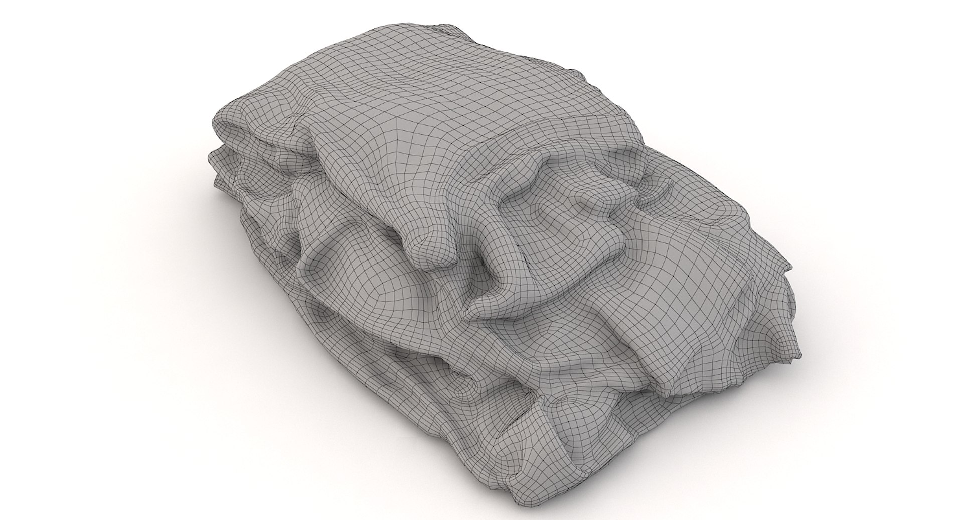 Retopology Pile Clothes 3D Model - TurboSquid 1271791
