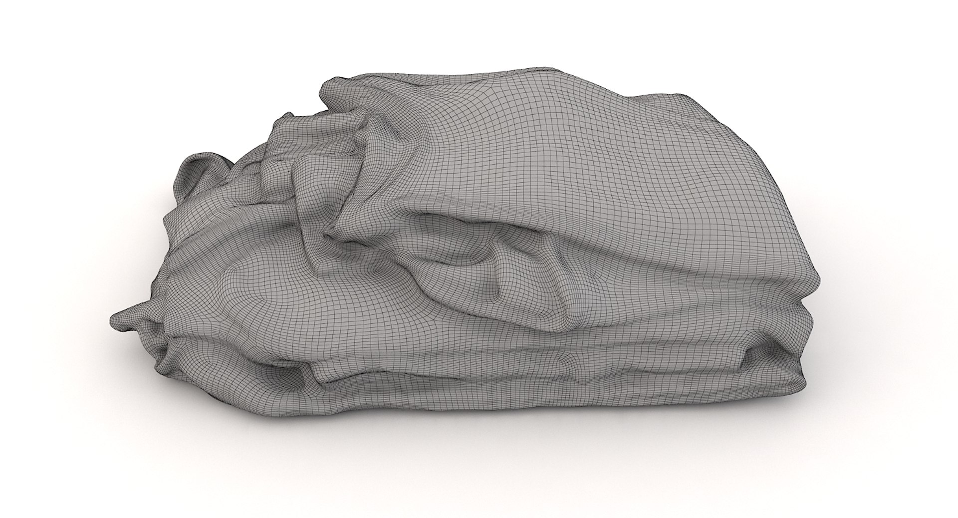 Retopology Pile Clothes 3D Model - TurboSquid 1271791
