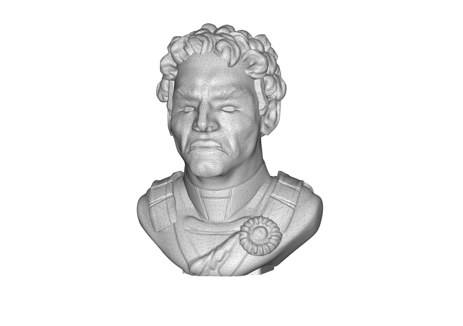 3D Emperor Bust Model - TurboSquid 2349466