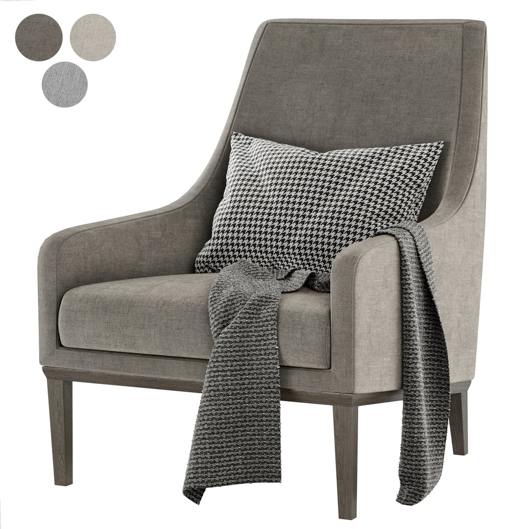 3D Miles Armchair By Linteloo - TurboSquid 2241591