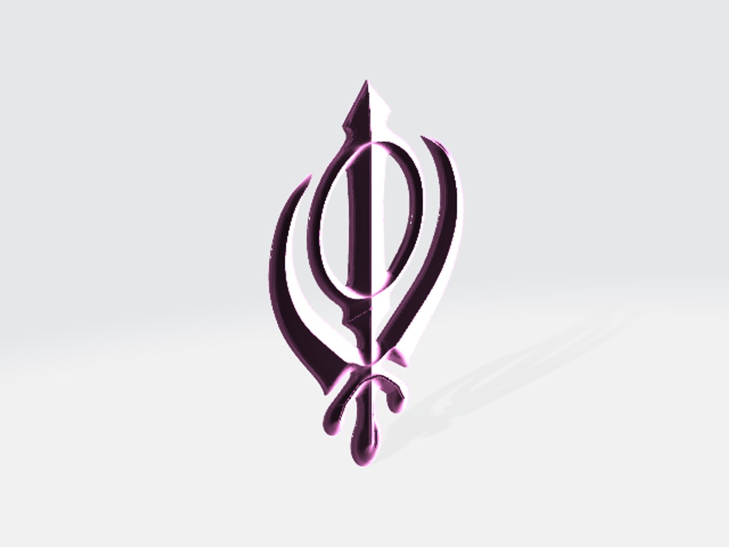 3D Sikh Khanda Model - TurboSquid 1397983