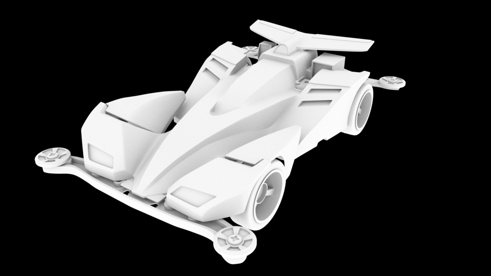 Tamiya Victory Magnum 3d Obj