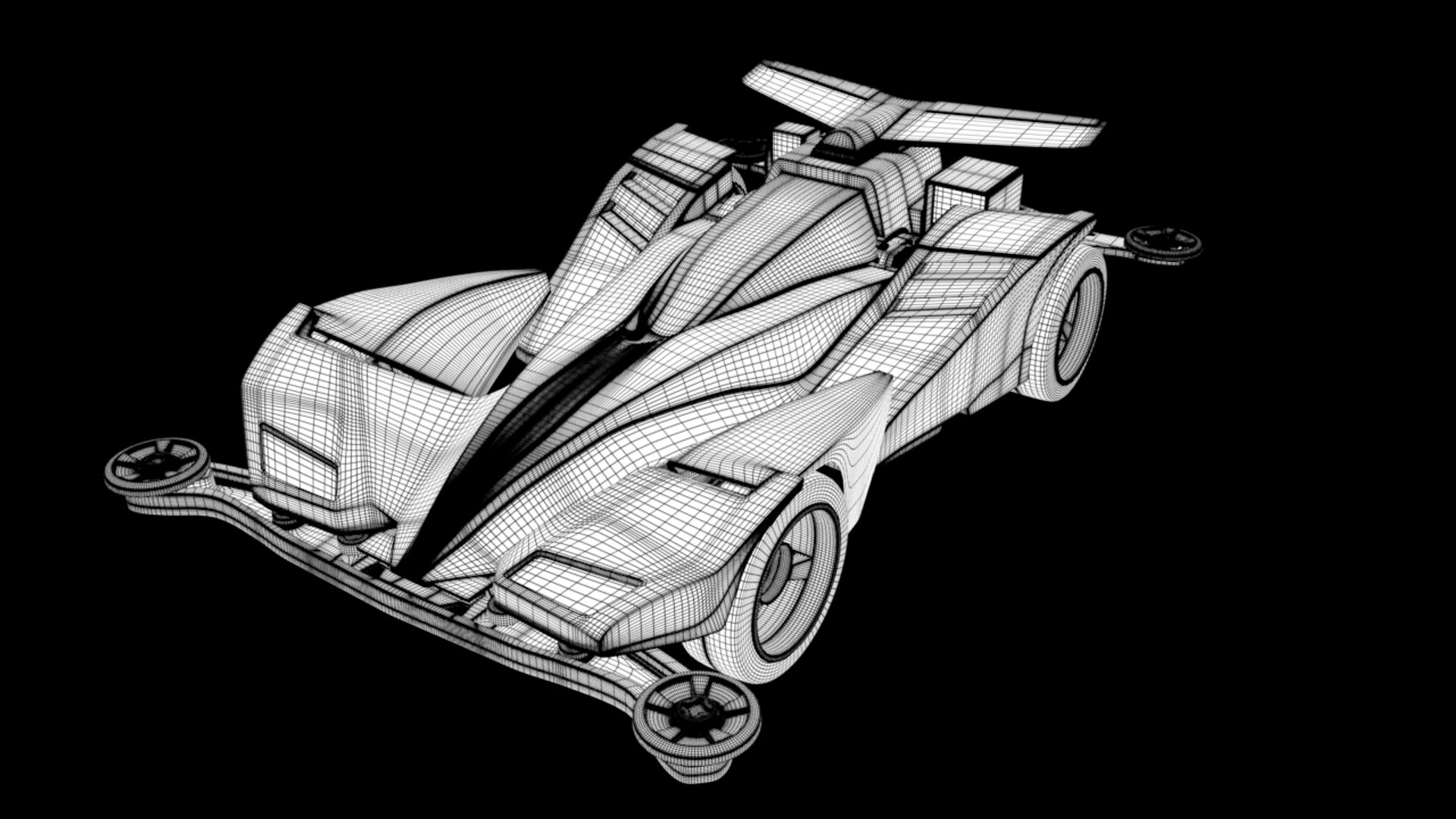 Tamiya Victory Magnum 3d Obj