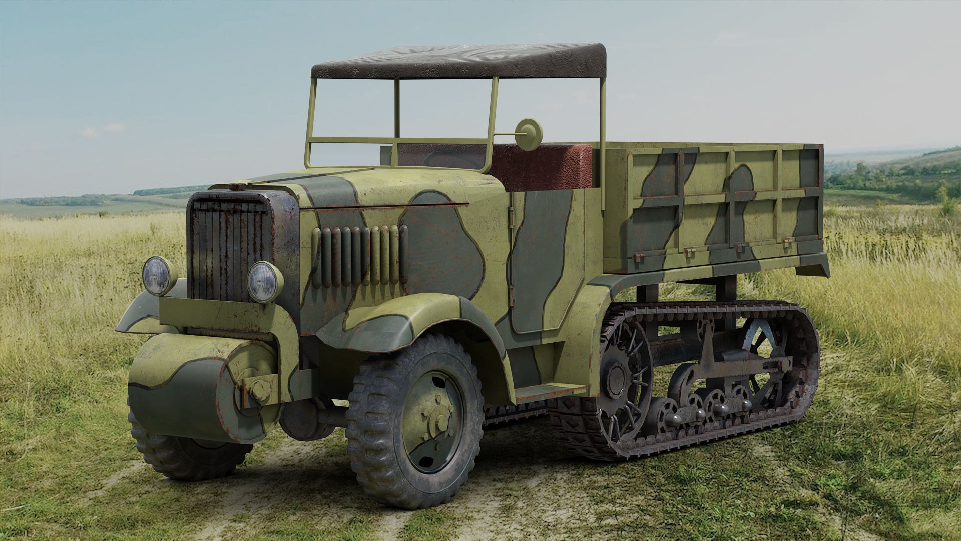 3D Citroen Unic P-107 Model - TurboSquid 2340395