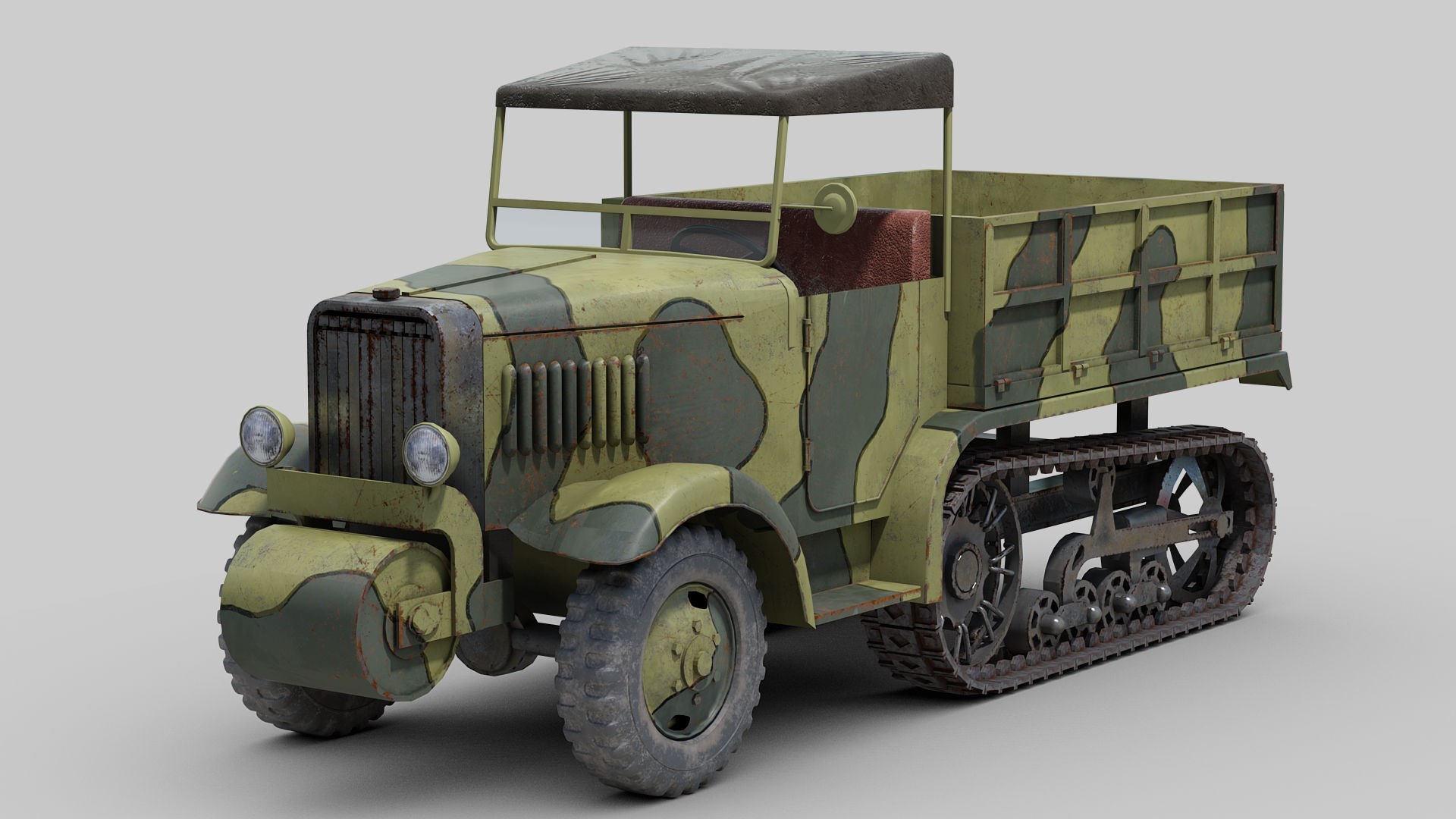 3D Citroen Unic P-107 Model - TurboSquid 2340395
