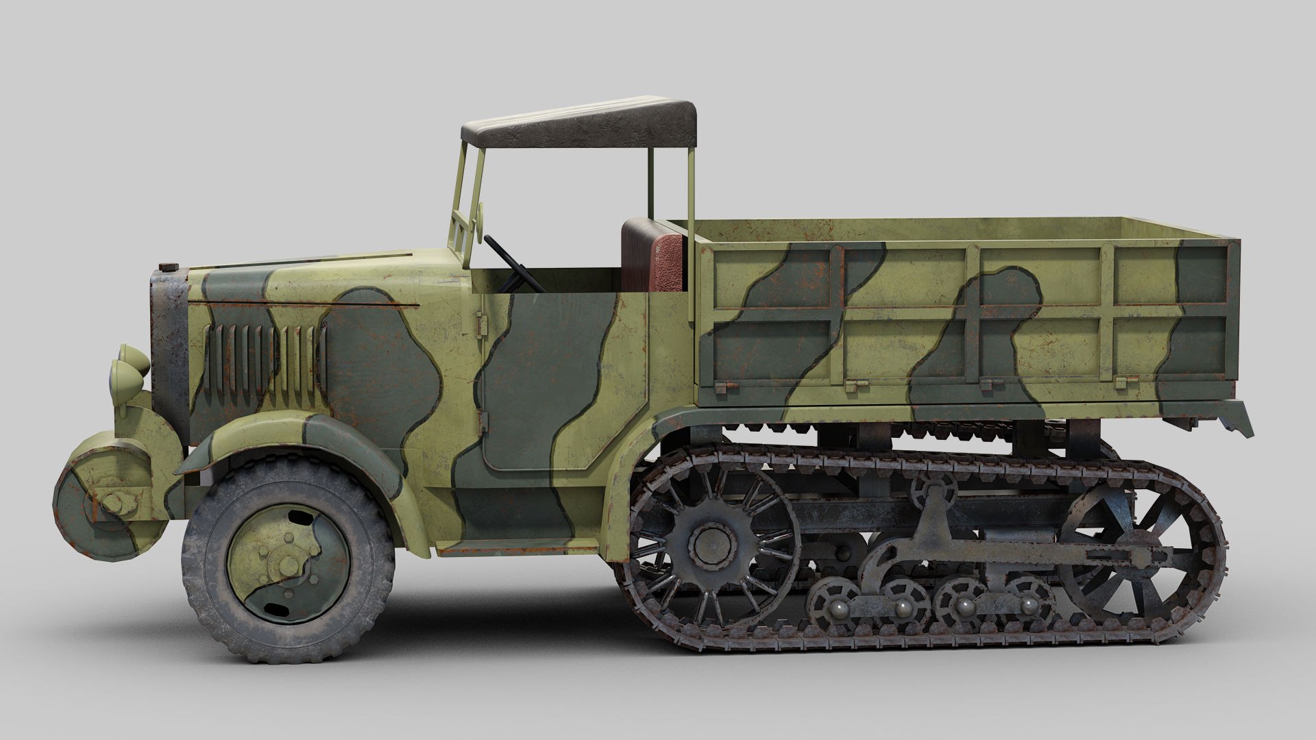 3D Citroen Unic P-107 Model - TurboSquid 2340395
