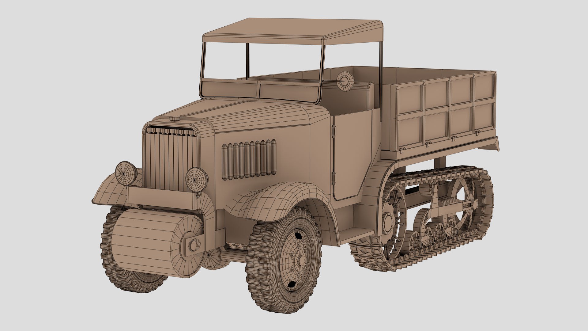 3D Citroen Unic P-107 Model - TurboSquid 2340395