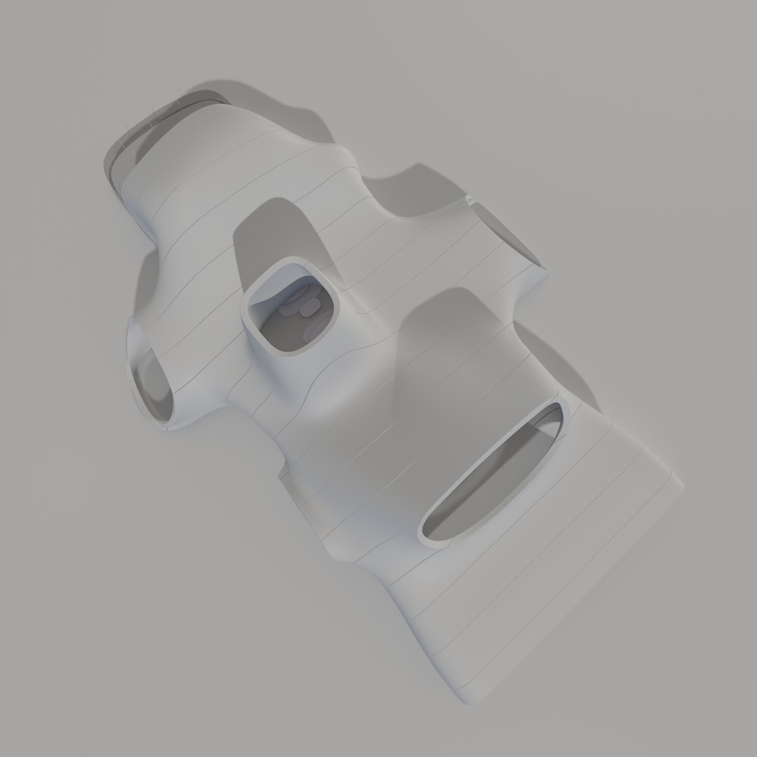 3D Sci Fi Futuristic Exbition Exterior And Interior 3D MODEL Model ...