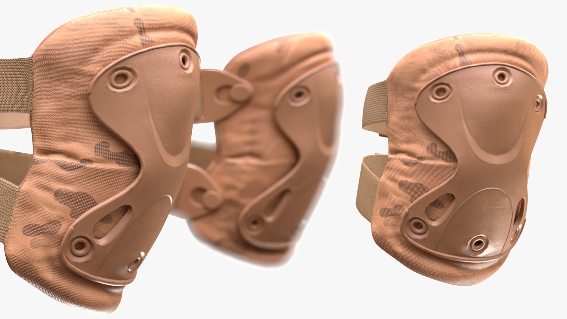 3D Tactical Knee Pads 16 - All MH Bodies And UE5 Skeletons - Rigged ...