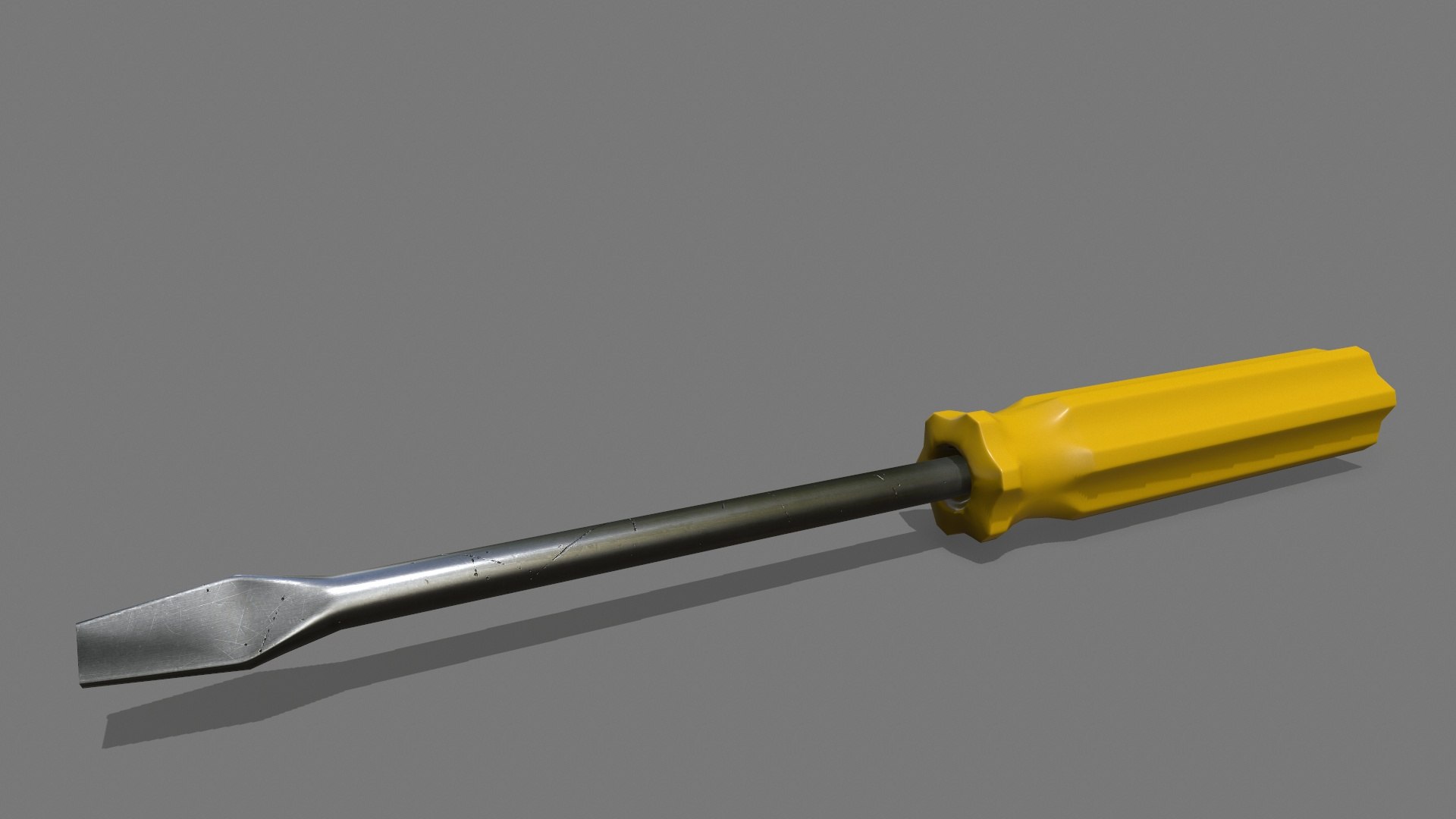 Screwdriver 3 3D Model - TurboSquid 1541557