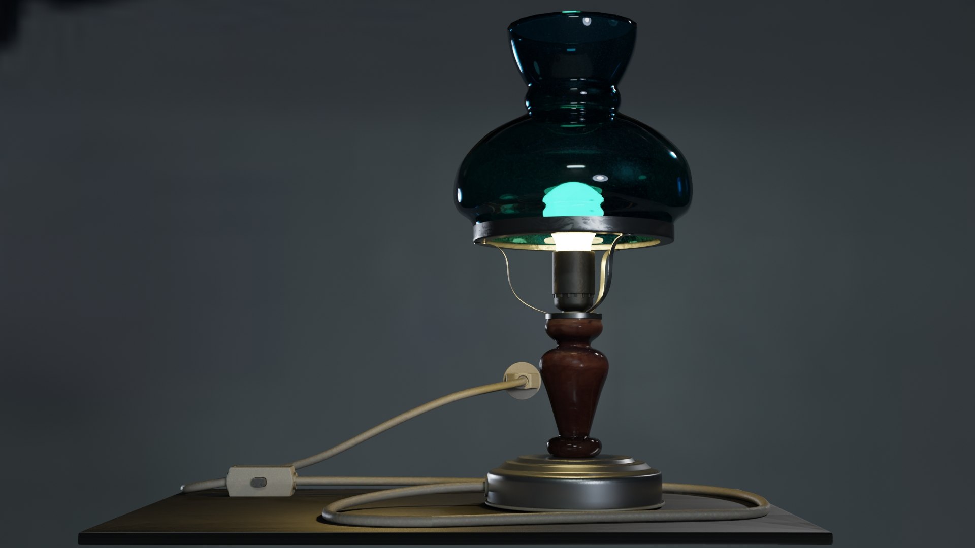Vintage Lamp 3D model - TurboSquid 1906017