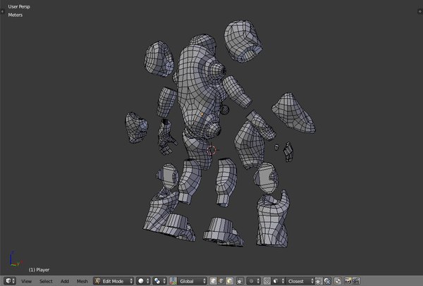 robot machine 3d model