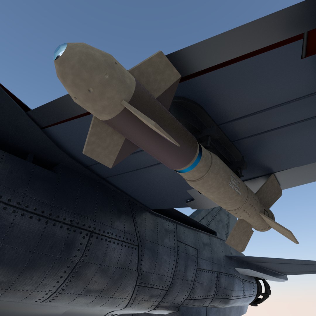 3d Model F-111 Bomber Plane