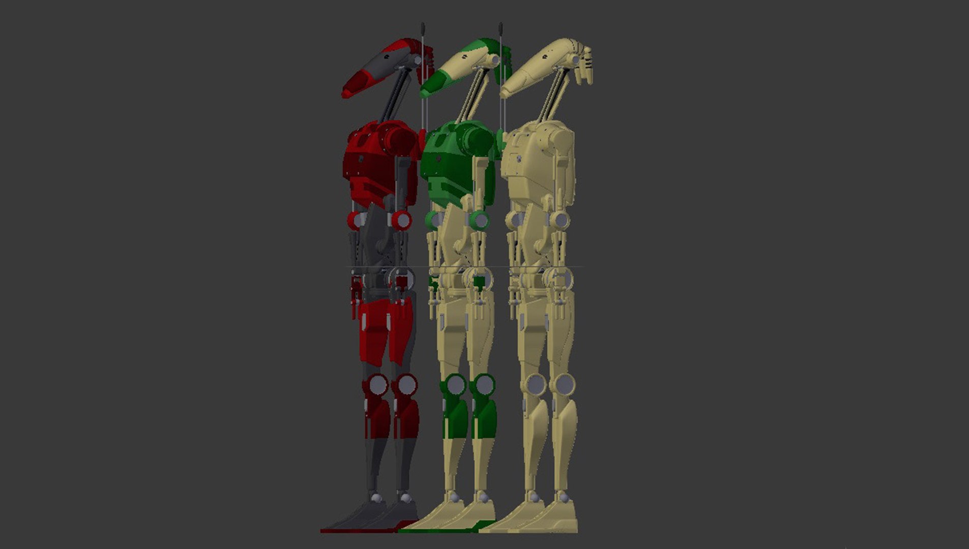 3D 3D B1 Battle Droid Model - TurboSquid 2195979
