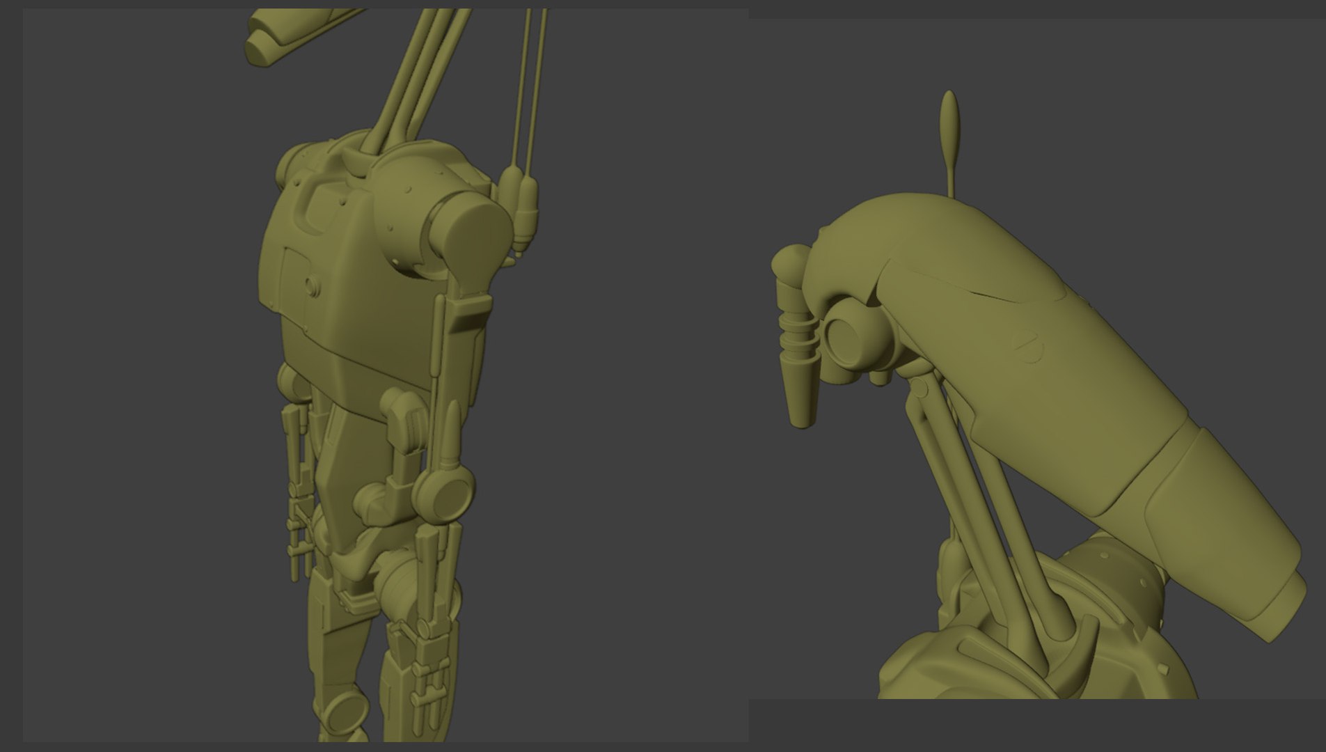 3D 3D B1 Battle Droid Model - TurboSquid 2195979
