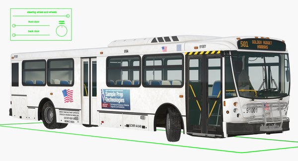 Bus nabi 416 rigged model - TurboSquid 1159047