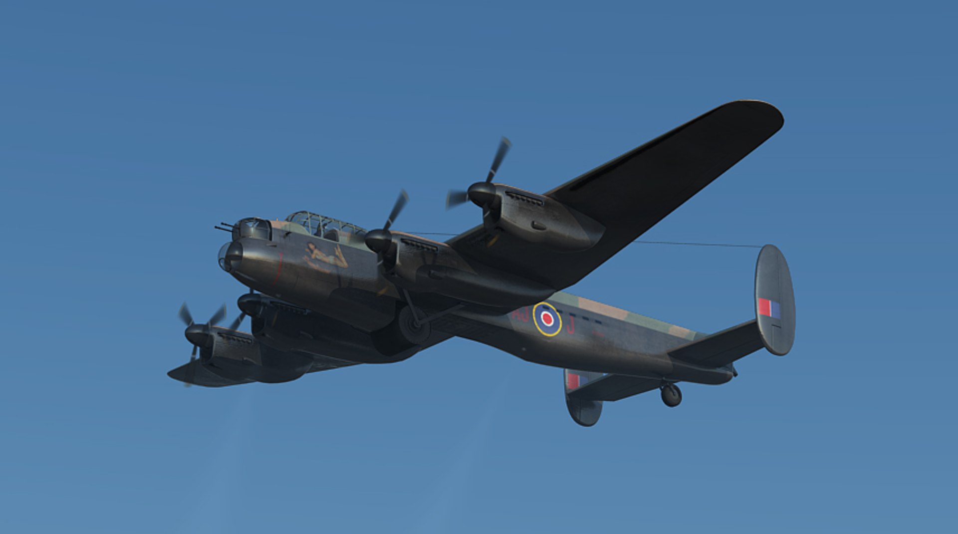 3d Avro Lancaster Mk Iii Model