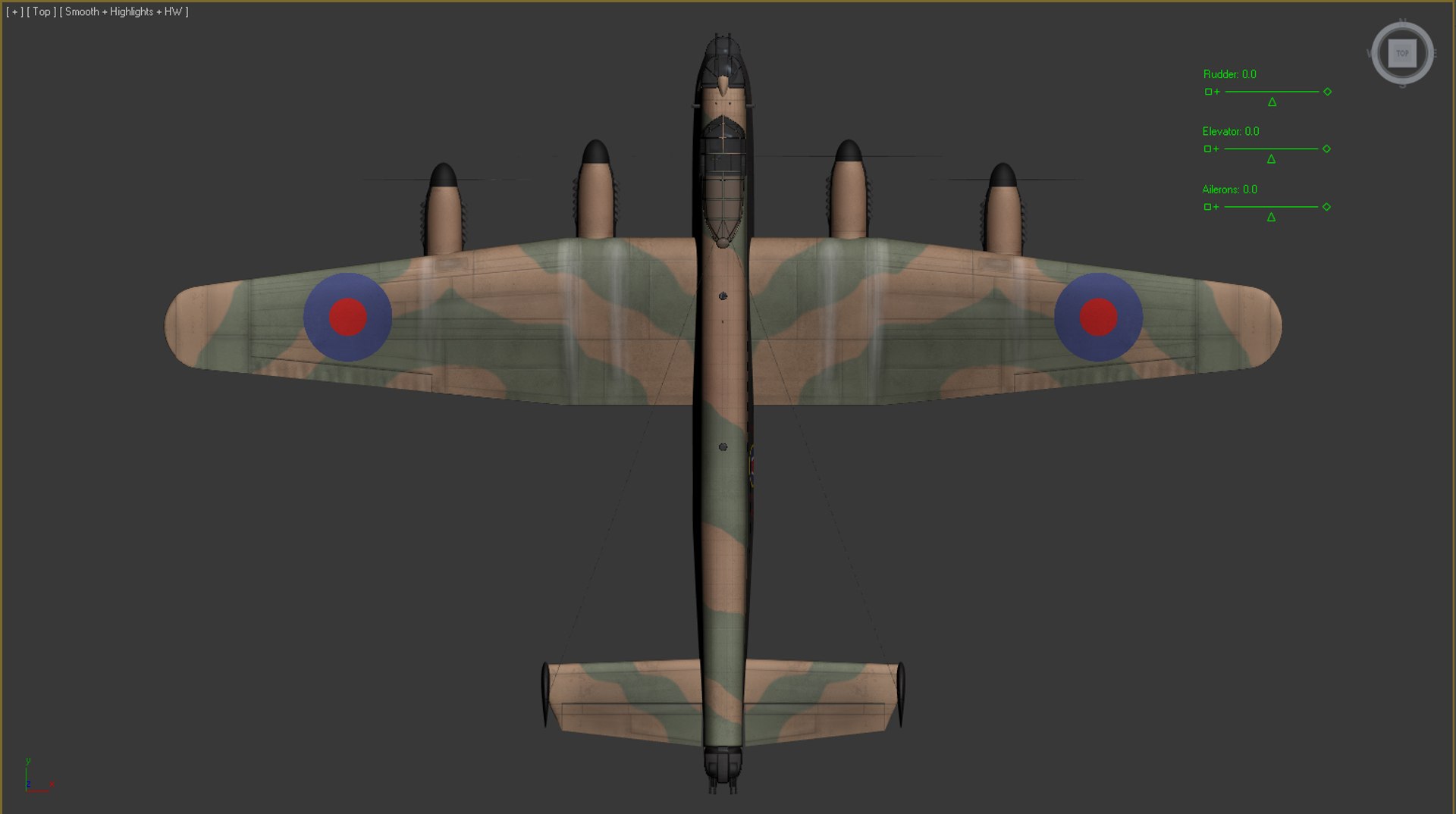 3d Avro Lancaster Mk Iii Model