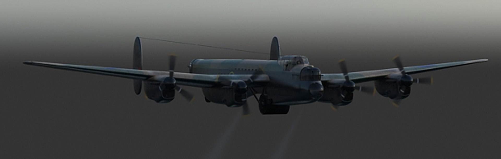 3d Avro Lancaster Mk Iii Model