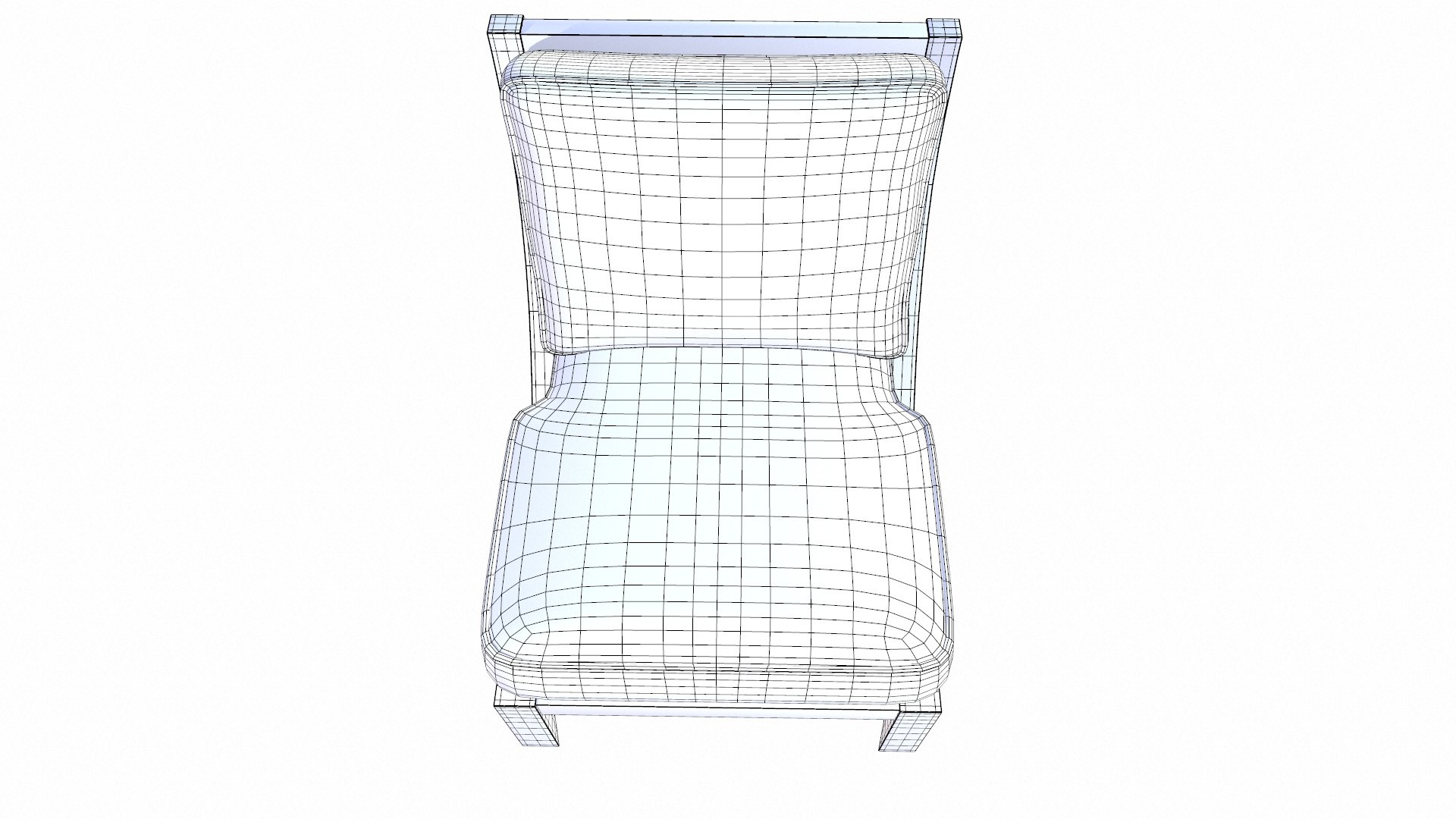 3D Model Contemporary Accent Chair - TurboSquid 2382081