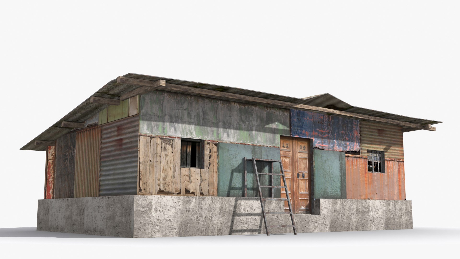 Slum X19 3D - TurboSquid 2009591