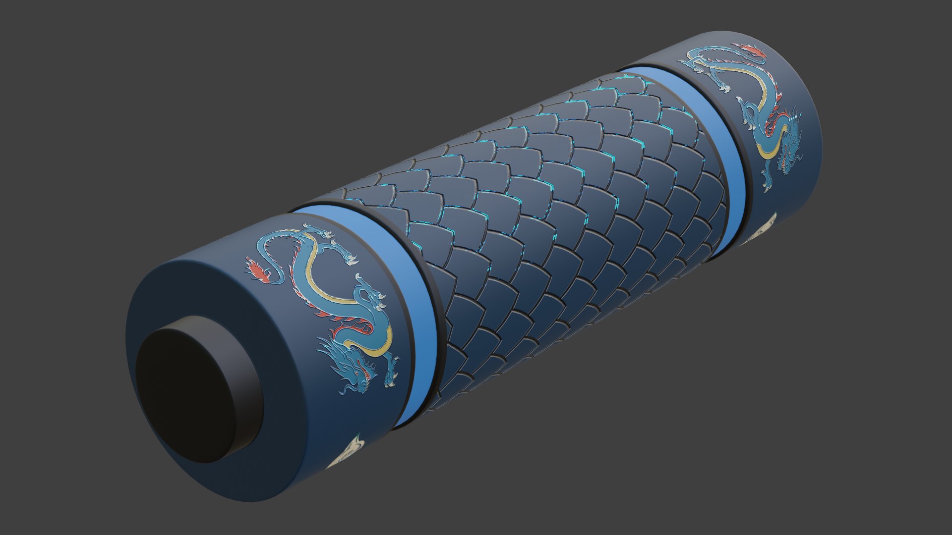 Dragon Scroll 3D Model - TurboSquid 1818638