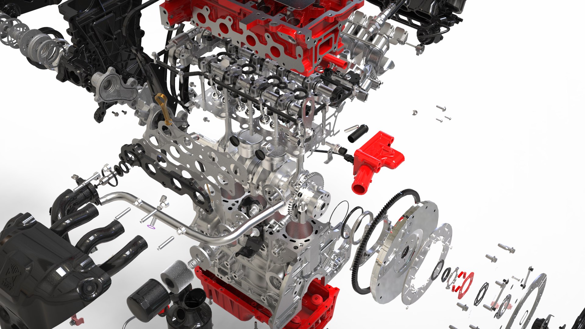 3D model engine animations - TurboSquid 1431261