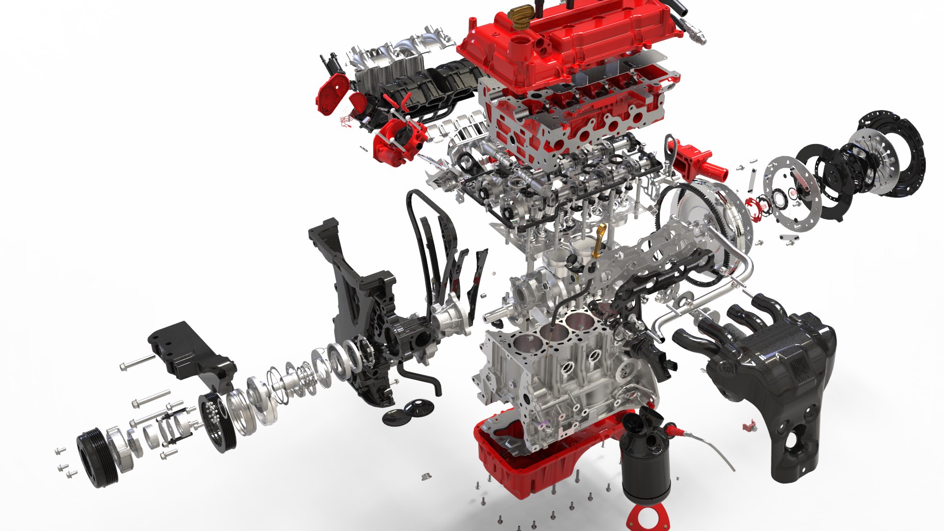 3D Model Engine Animations - TurboSquid 1431261