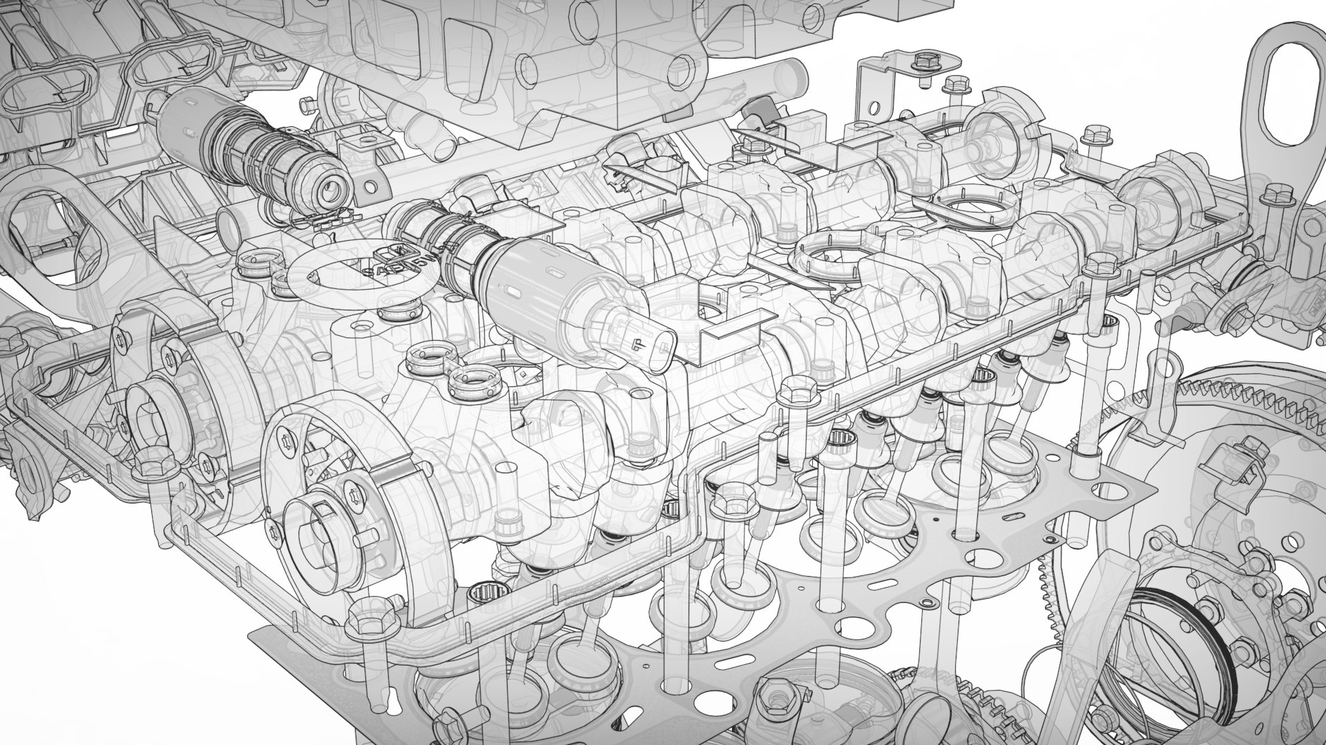 3D model engine animations - TurboSquid 1431261