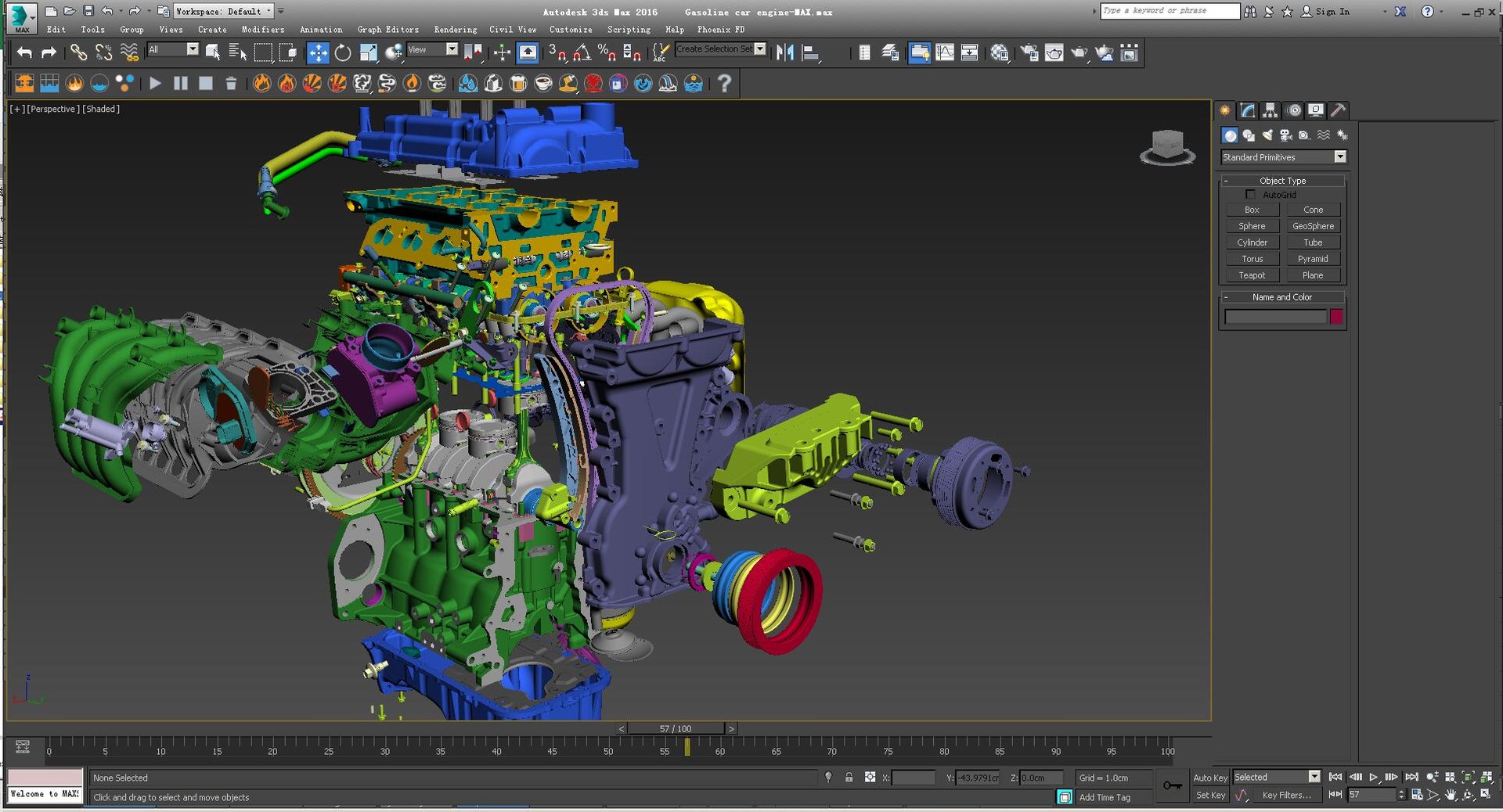 3D Model Engine Animations - TurboSquid 1431261
