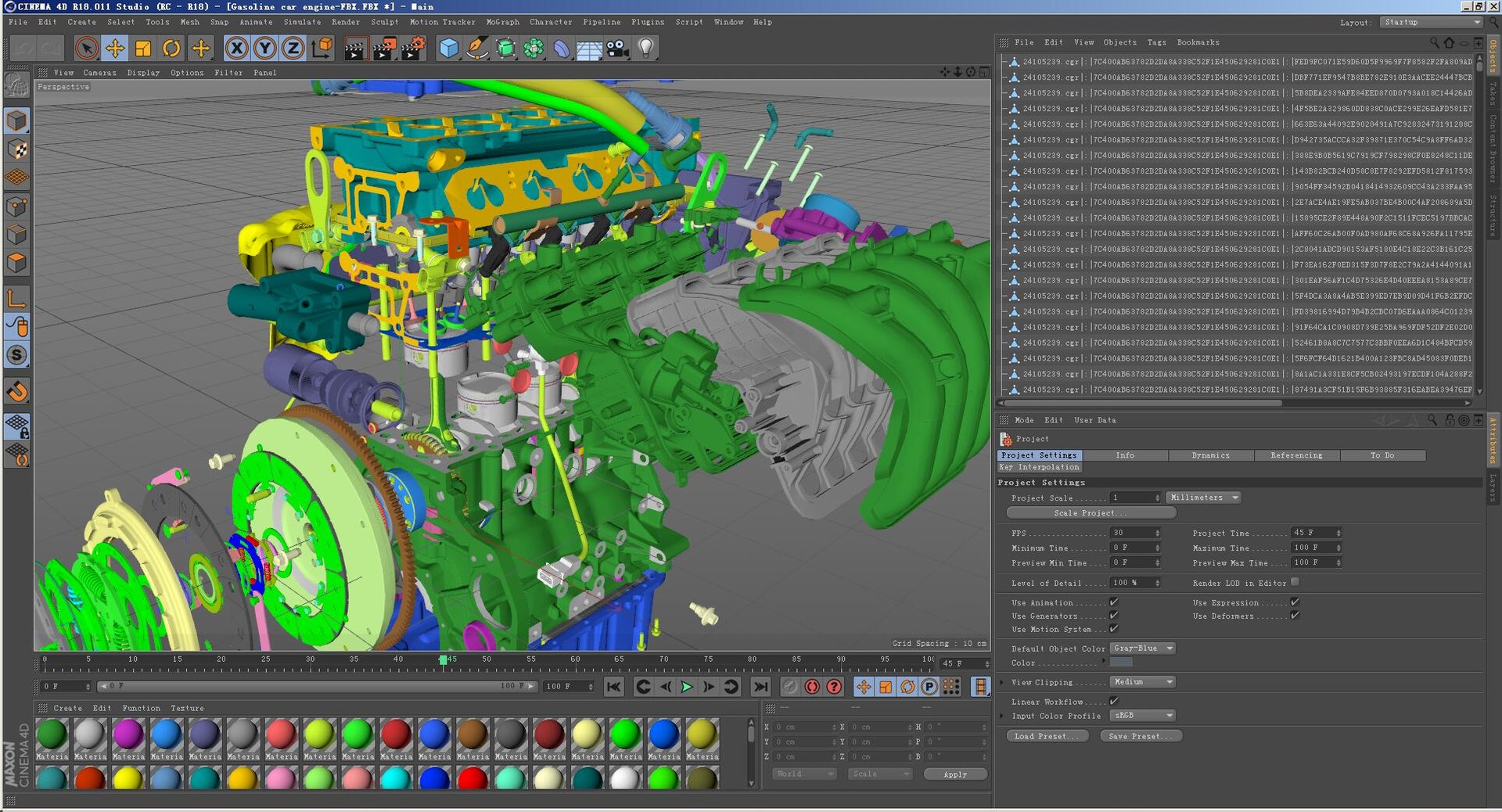 3D Model Engine Animations - TurboSquid 1431261